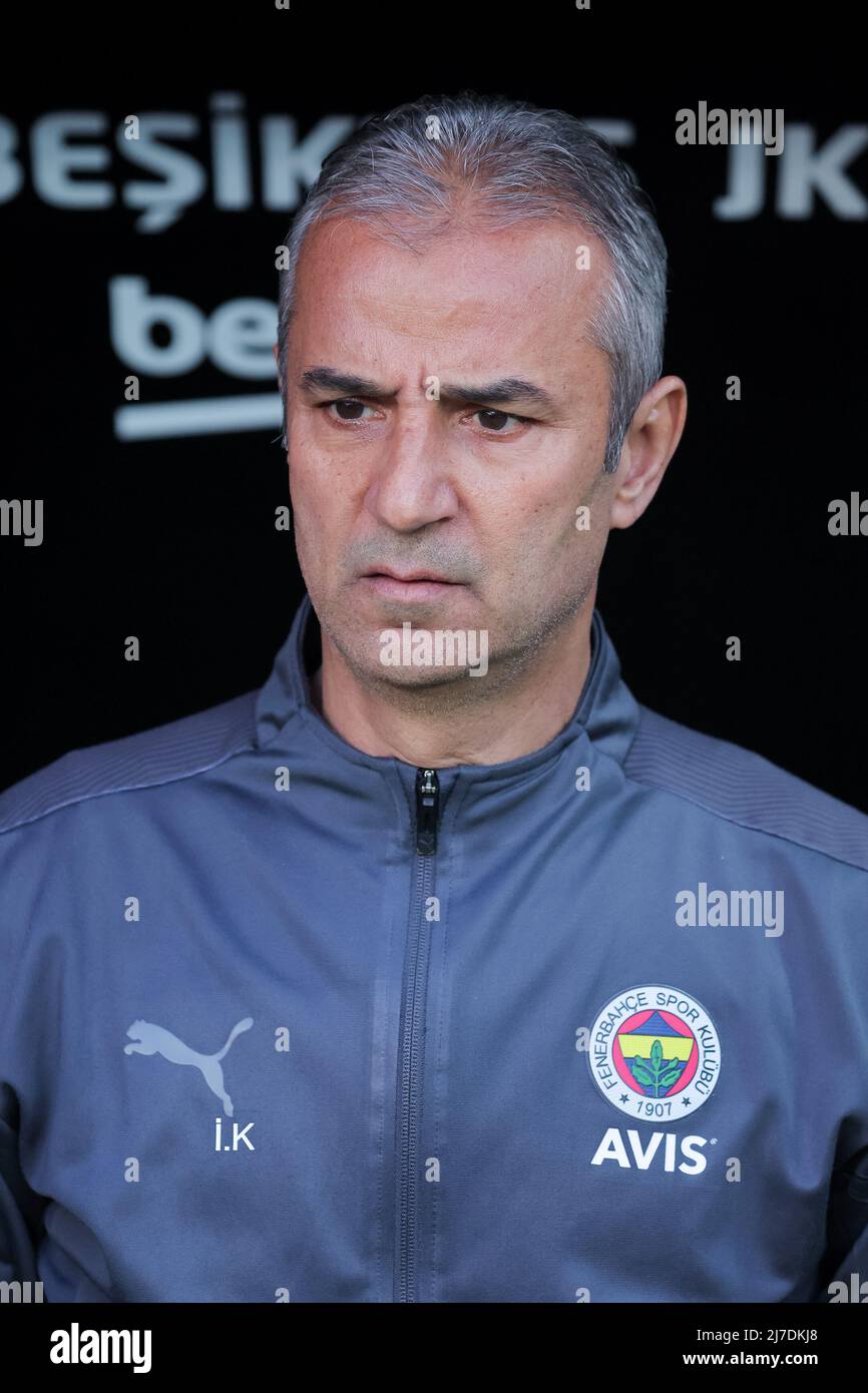 ISTANBUL, TURKEY - MAY 8: Coach Ismail Kartal of Fenerbahce SK during ...