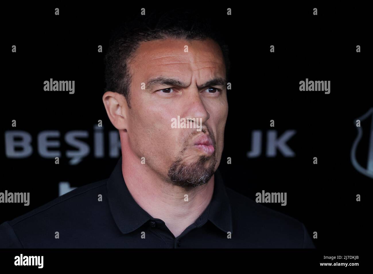 ISTANBUL, TURKEY - MAY 8: Coach Valerien Ismael of Besiktas JK during ...