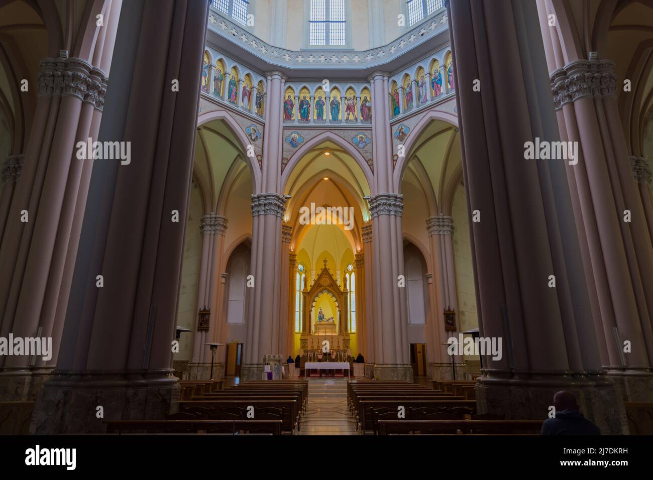Castelpetroso, Molise. Sanctuary of the Madonna Addolorata. The ...