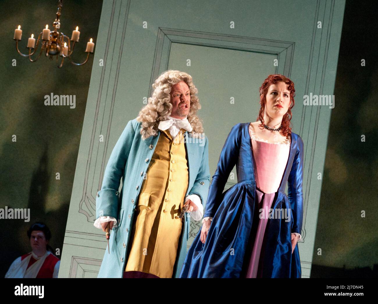 Andrew Slater (Bartolo), Kitty Whately (Rosina) in THE BARBER OF ...