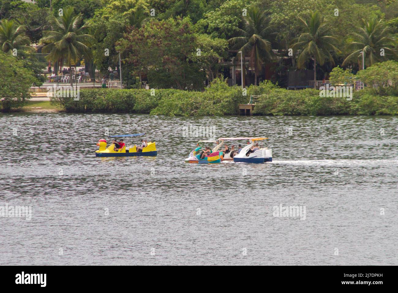Rodrigo de Freitas Lagoon in Rio de Janeiro, Brazil - March 19, 2022 ...