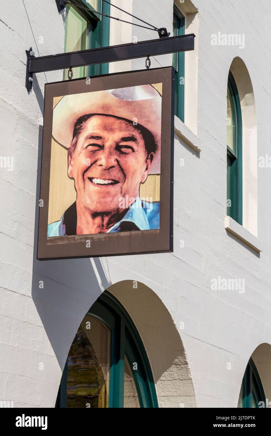 Reagan Ranch Centerm State Street, Santa Barbara, California, USA Stock ...