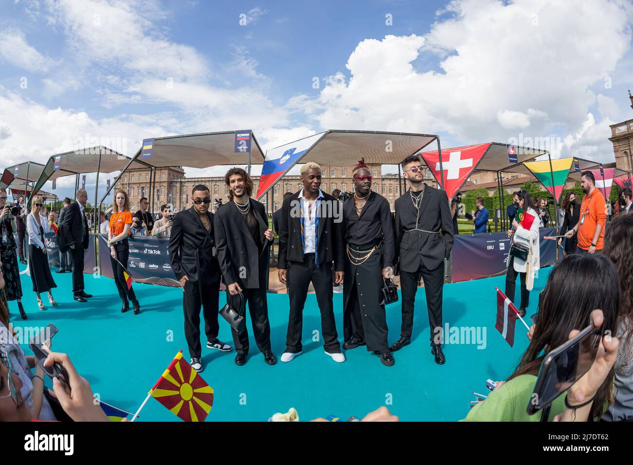 opening of the eurovision in Turin Stock Photo - Alamy