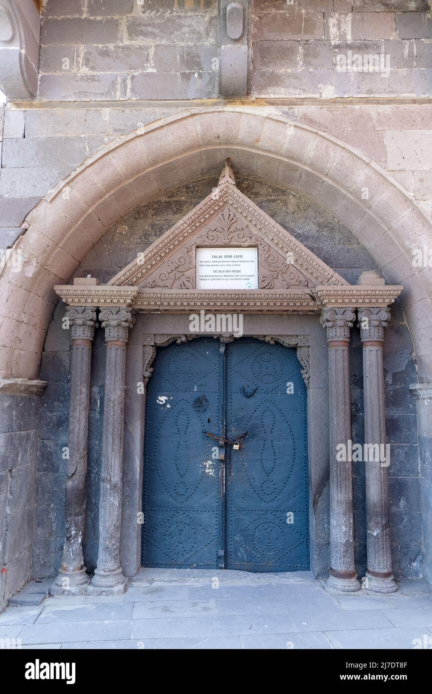 Panaya Church (Yaman Dede Mosque) located in Talas district of Kayseri ...