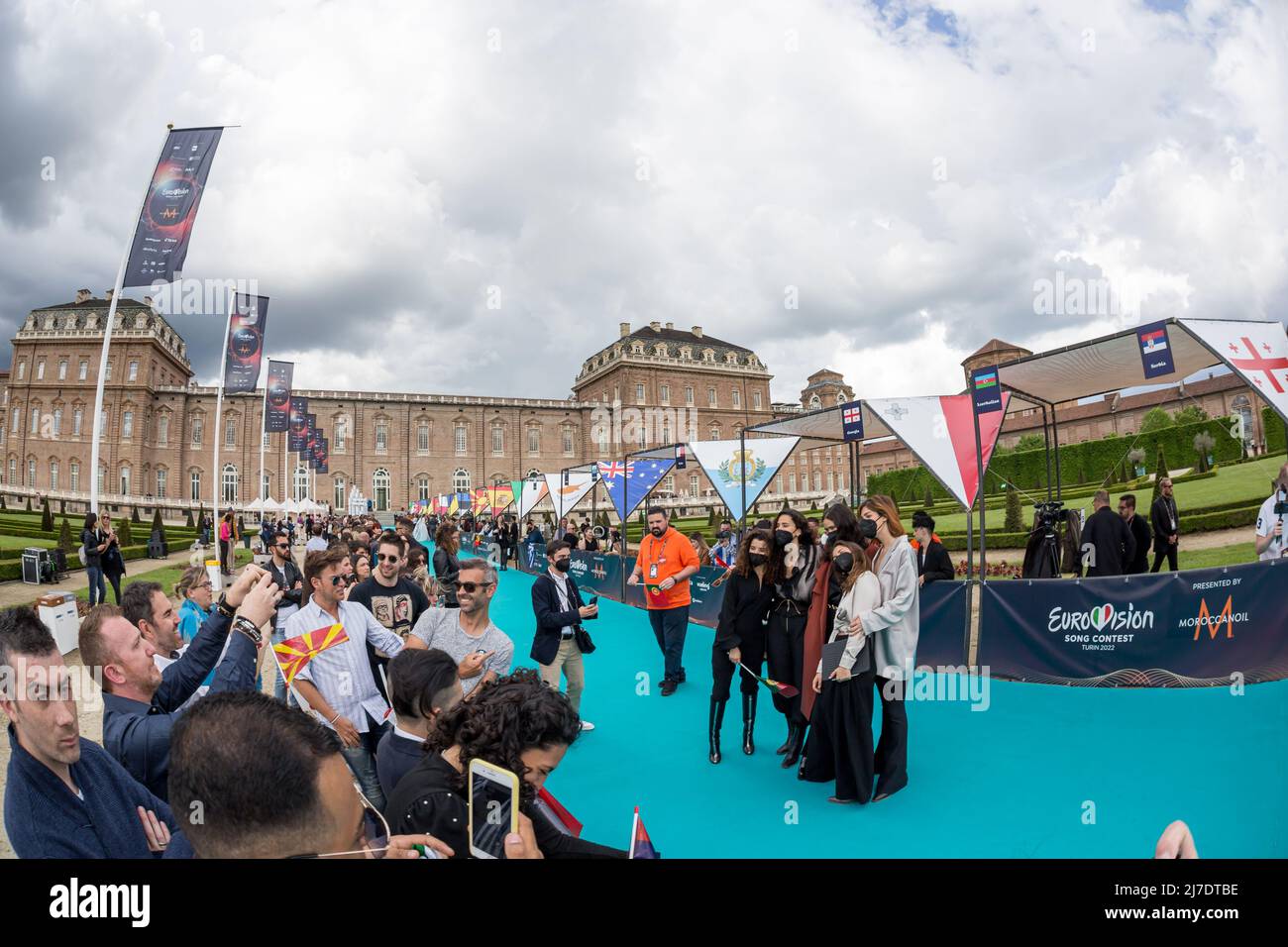 opening of the eurovision in Turin Stock Photo - Alamy