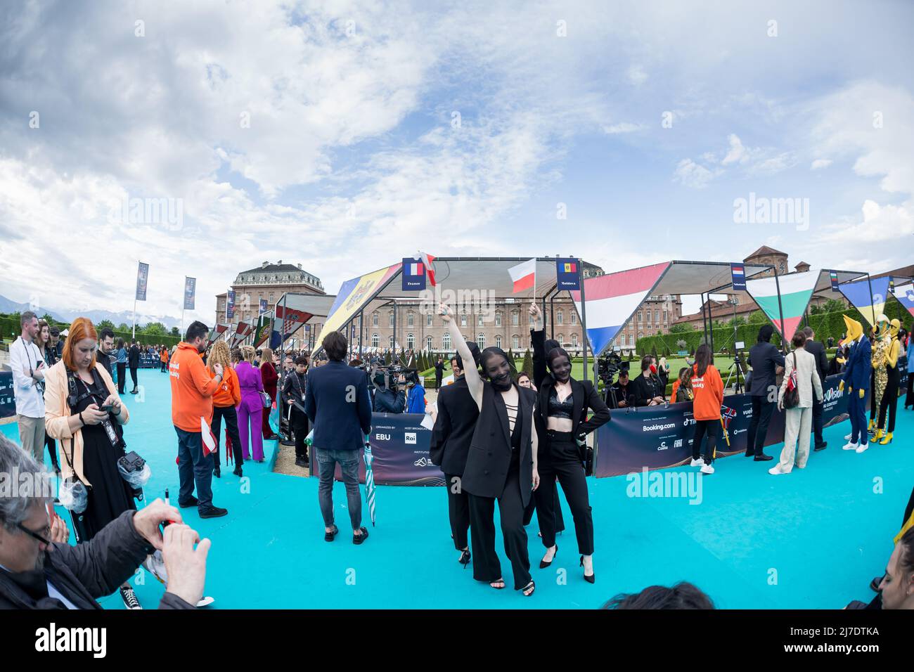 opening of the eurovision in Turin Stock Photo - Alamy