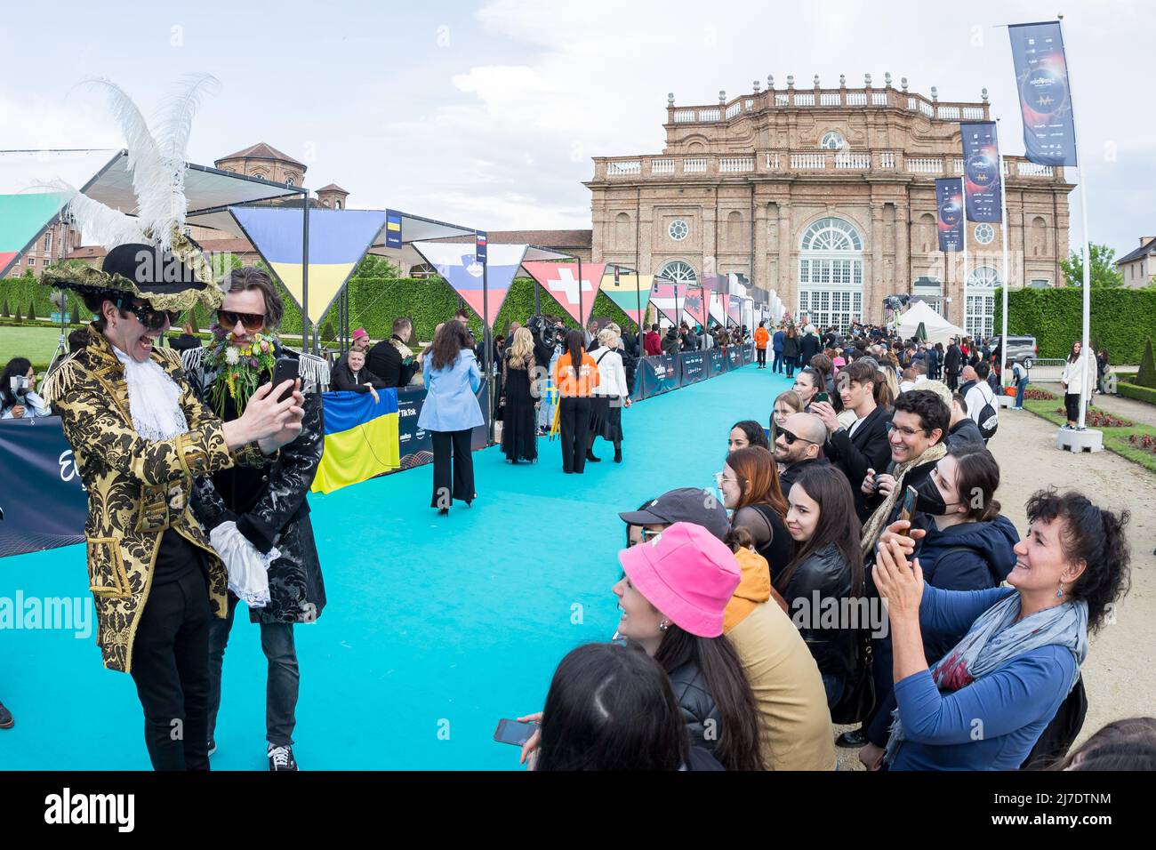 opening of the eurovision in Turin Stock Photo - Alamy