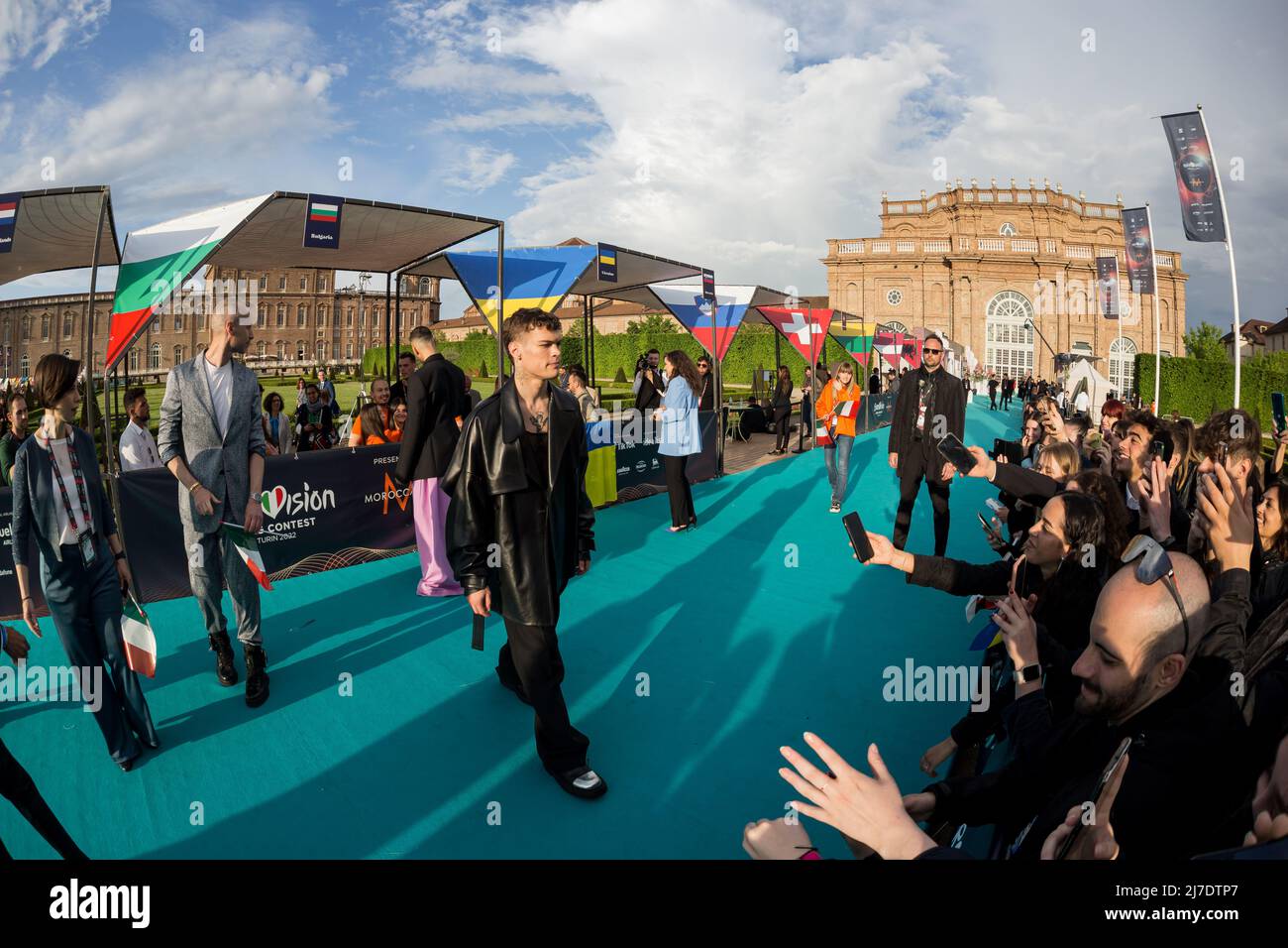 opening of the eurovision in Turin Stock Photo - Alamy