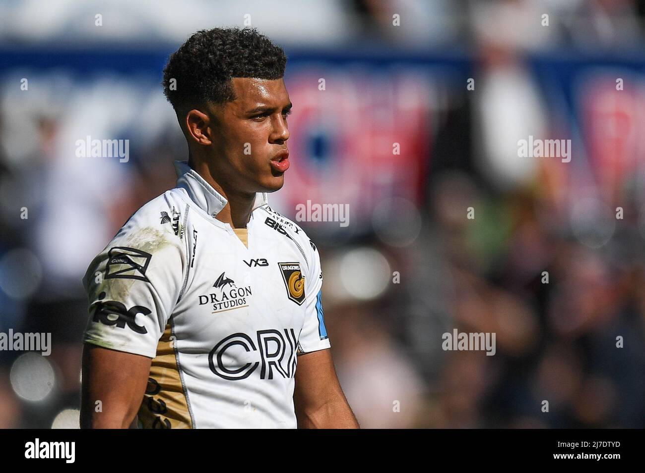 Rio Dyer of Dragons, following the final whistle Stock Photo - Alamy