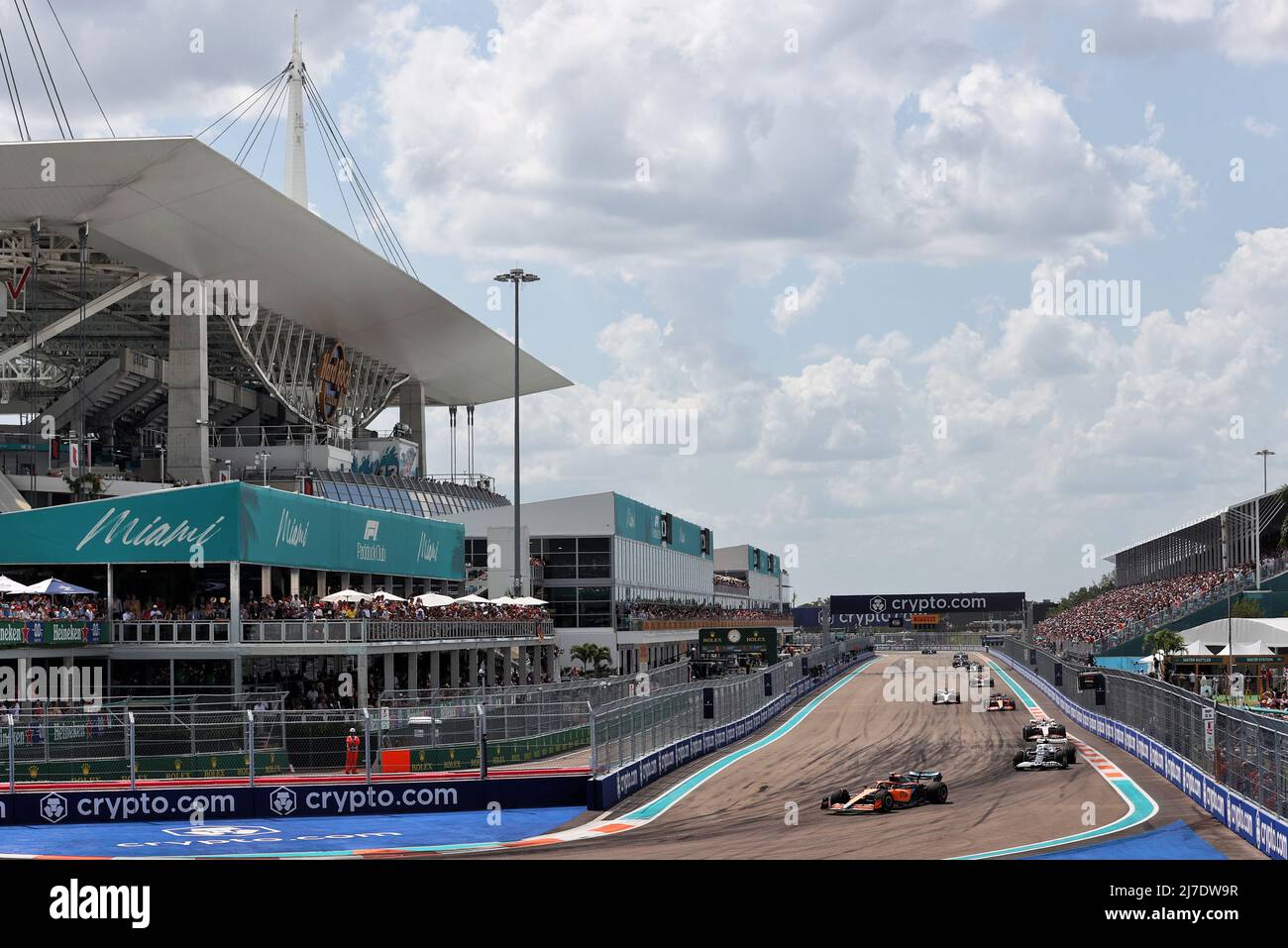 Miami, Florida, 08/05/2022, Lando Norris (GBR) McLaren MCL36. 08.05. ...