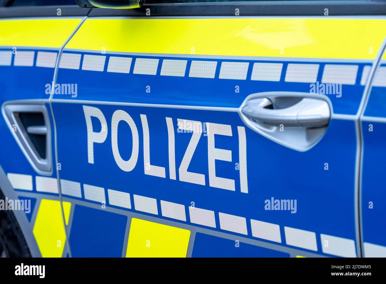 Police, police car, inscription on a patrol car, symbolic image Stock ...