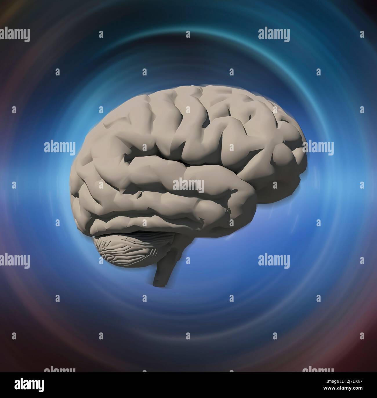 Master mind in tunnel. 3D rendering Stock Photo - Alamy