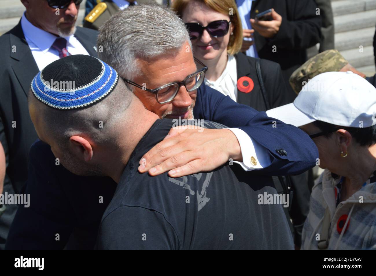 Andrij Melnyk, The Ambassador of Ukraine to Germany, visits The Soviet ...