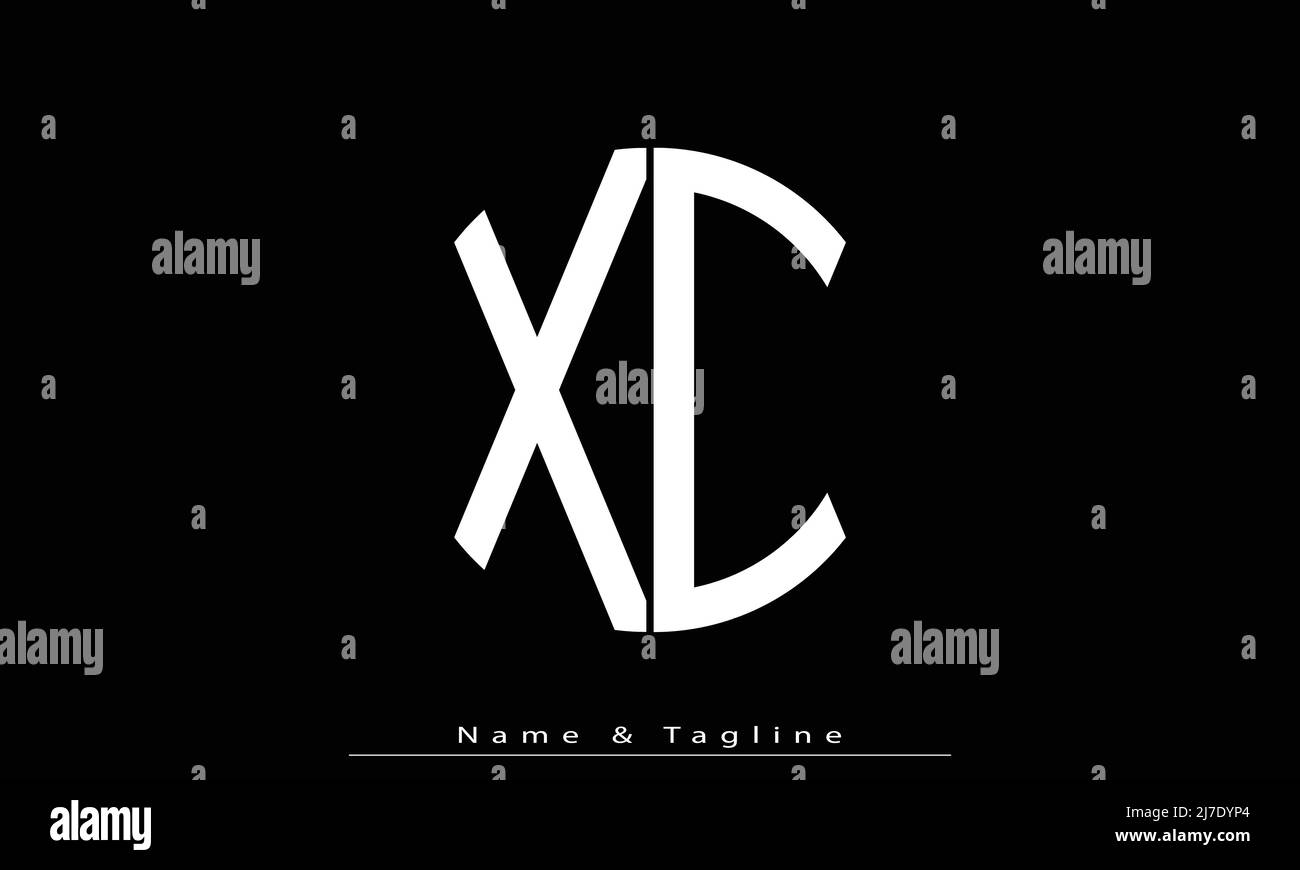 Alphabet letters Initials Monogram logo XC, CX Stock Vector Image & Art ...
