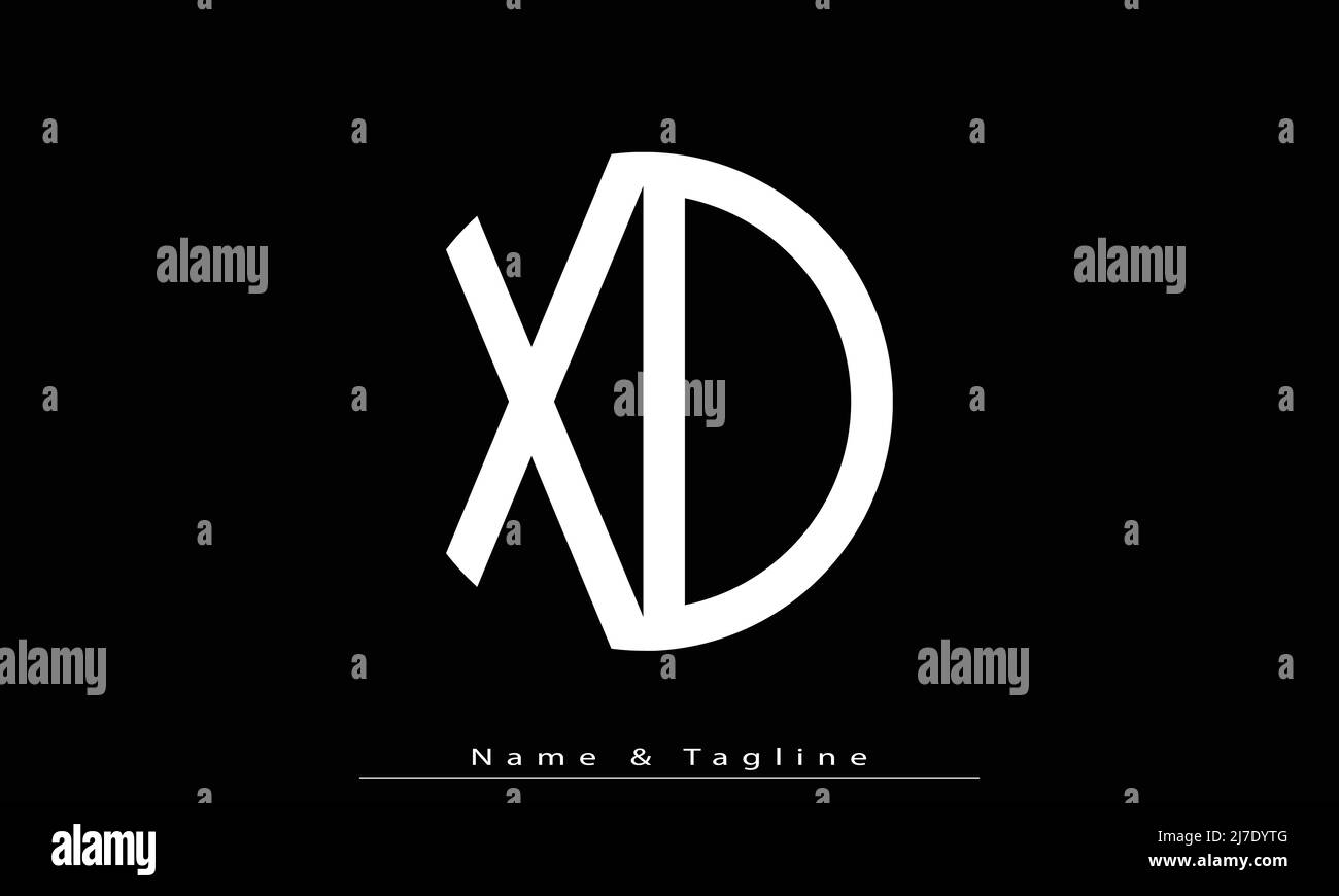 Xd alphabet hi-res stock photography and images - Alamy