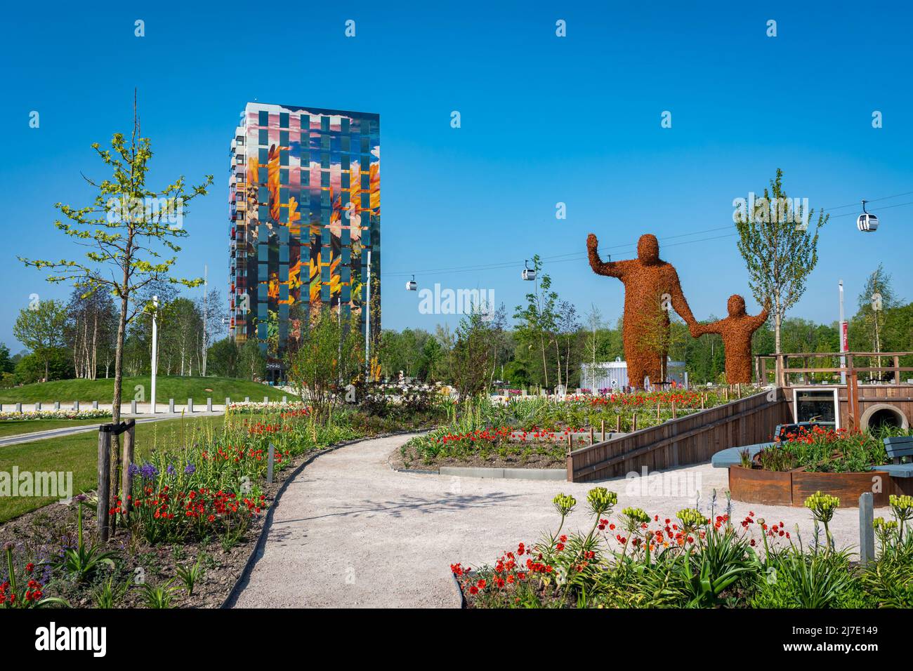 Floriade cable car hi-res stock photography and images - Alamy