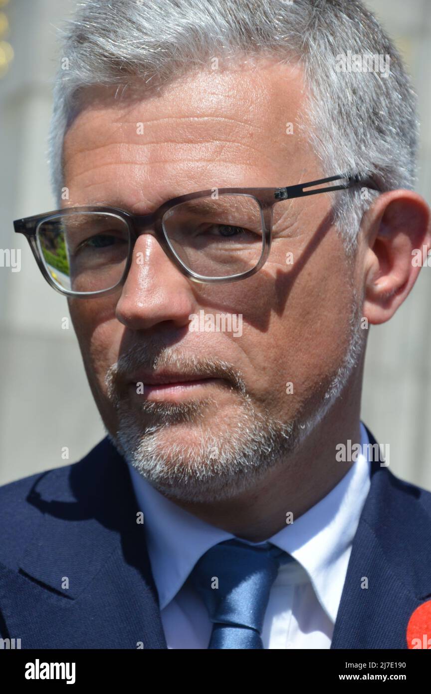 Ambassador of Ukraine to Germany Andreij Melnyk at The Soviet War ...