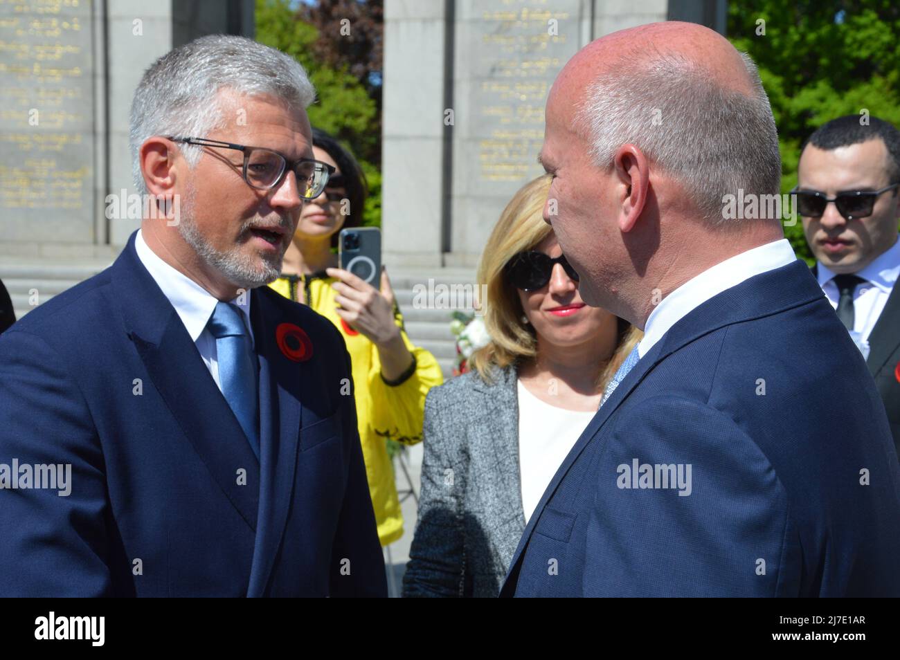 Ambassador of Ukraine to Germany Andreij Melnyk at The Soviet War ...