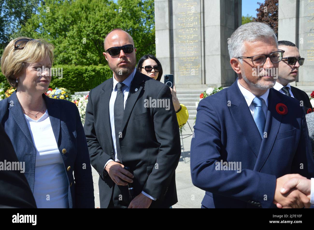 Ambassador of Ukraine to Germany Andreij Melnyk at The Soviet War ...