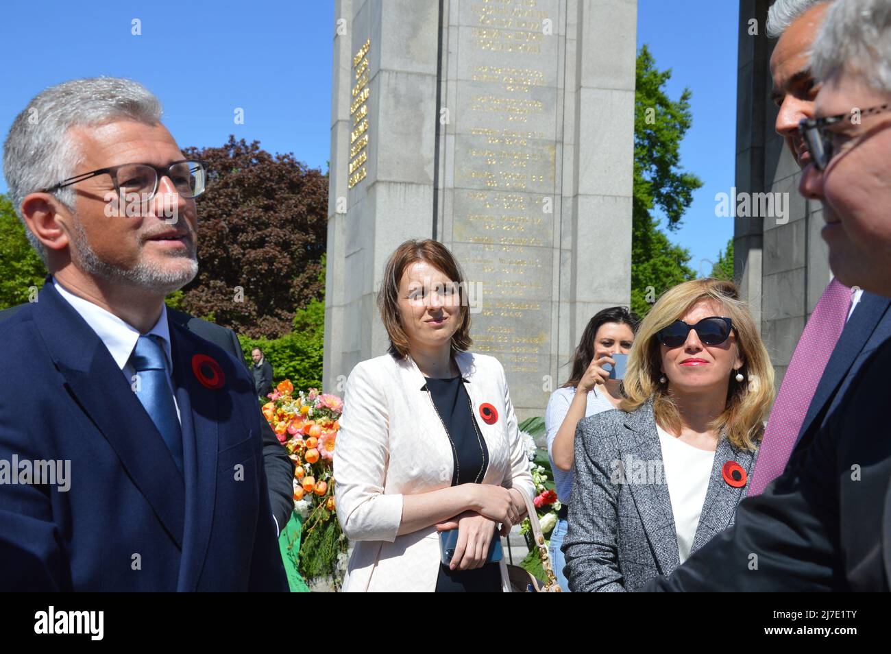Ambassador of Ukraine to Germany Andreij Melnyk at The Soviet War ...
