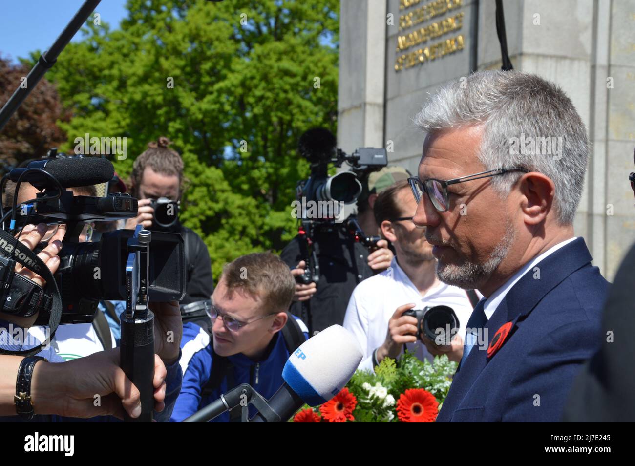 Ambassador of Ukraine to Germany Andreij Melnyk at The Soviet War ...