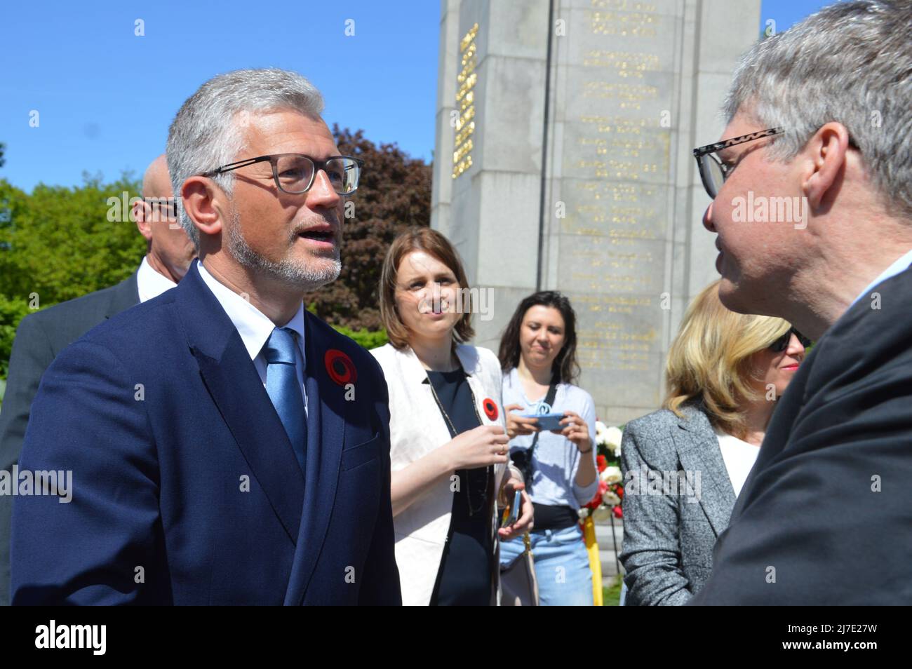 Ambassador of Ukraine to Germany Andreij Melnyk at The Soviet War ...
