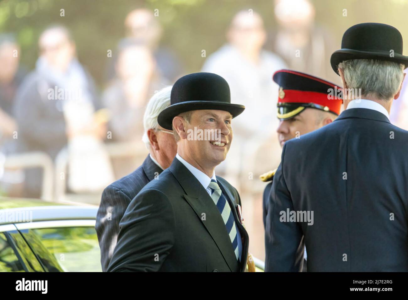 London, UK - 8 May 2022, HRH The Prince Edward, Earl of Wessex (C ...