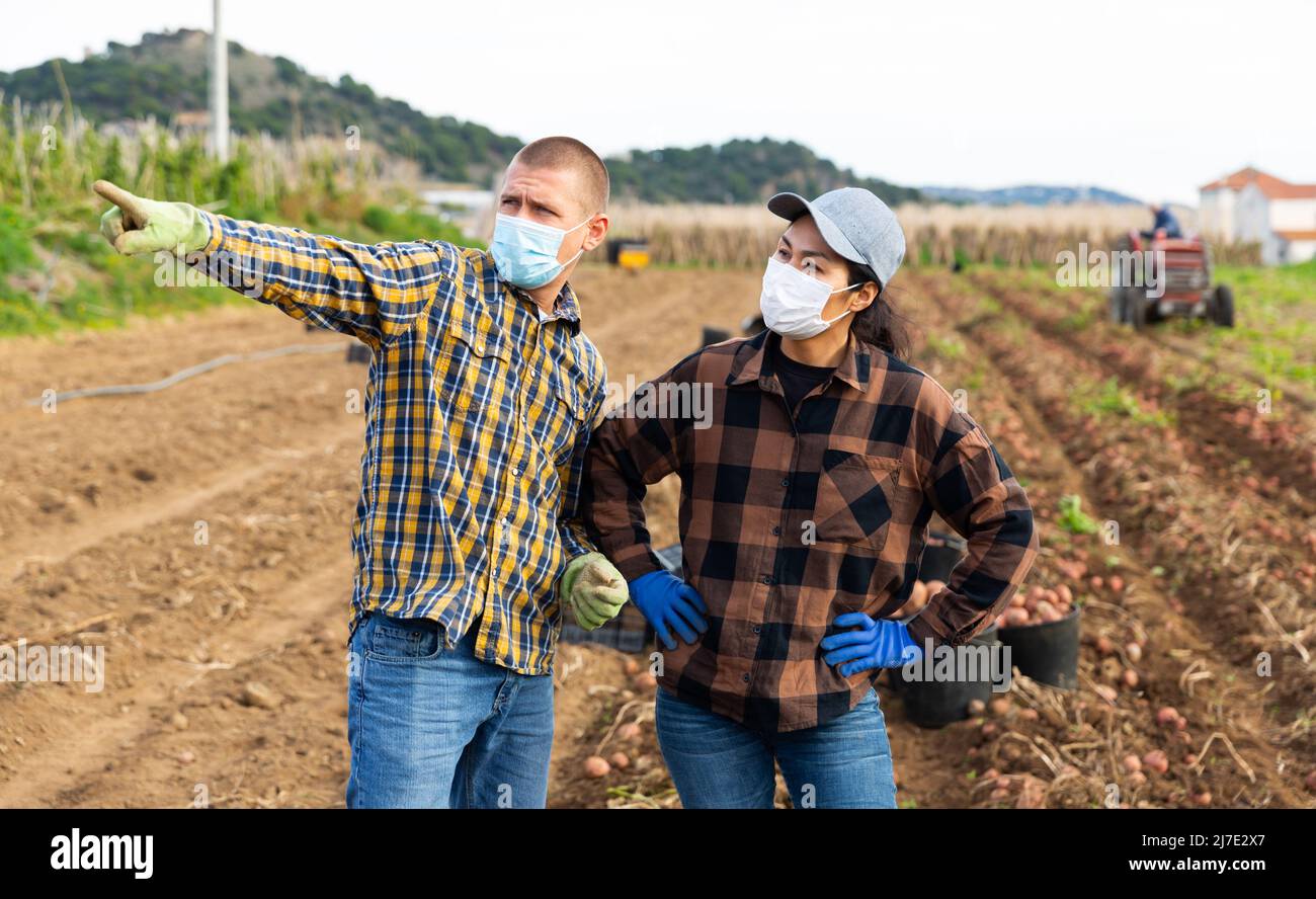 Potato woman mask hi-res stock photography and images - Alamy