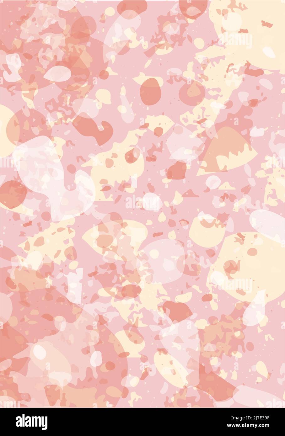 Terrazzo modern abstract template. Orange texture of classic italian ...