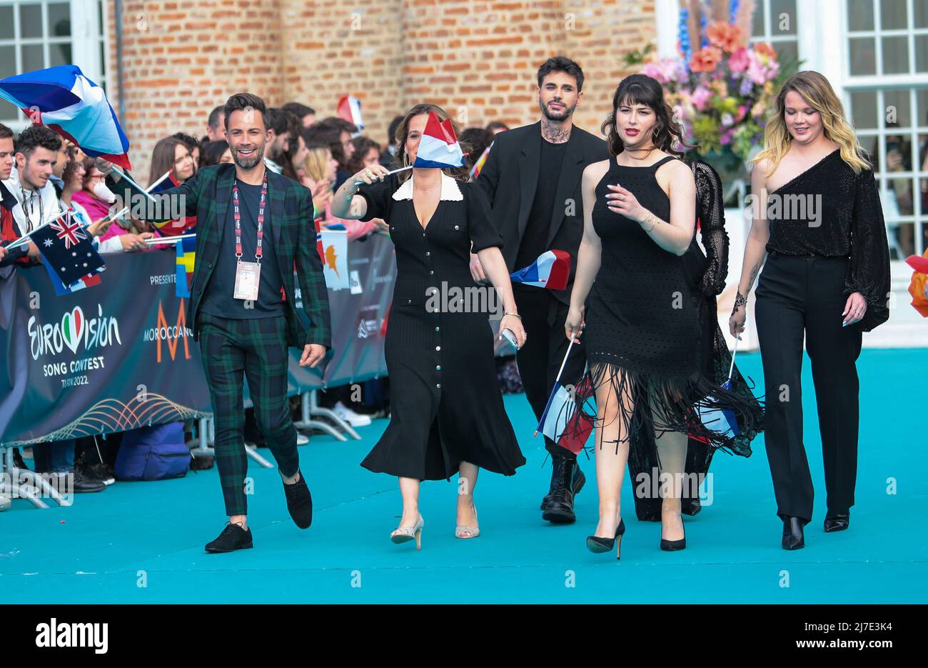 Turin, Italy. 08/05/2022, Turin, Italy. 08/05/2022, Alvan & Ahez ...