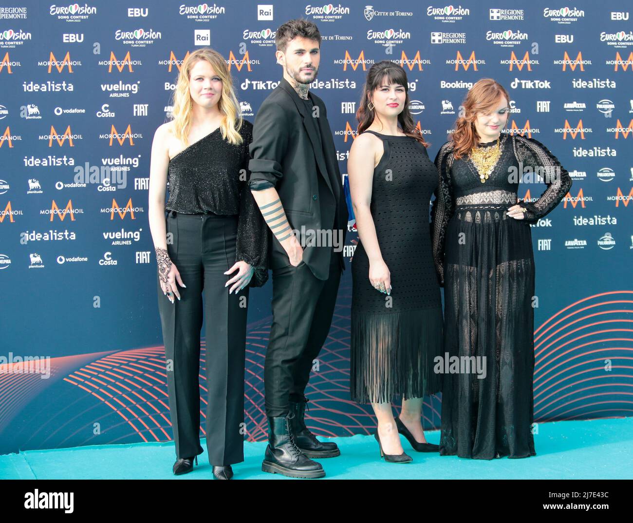 Turin, Italy, 08/05/2022, Alvan & Ahez (Fulenn) France during the ...