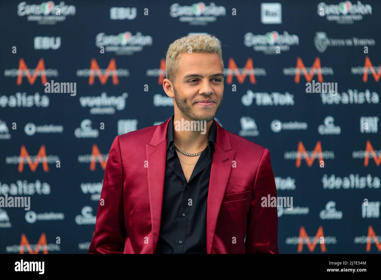 Malik Harris (Rockstar) Germany during the Turquoise carpet opening ...