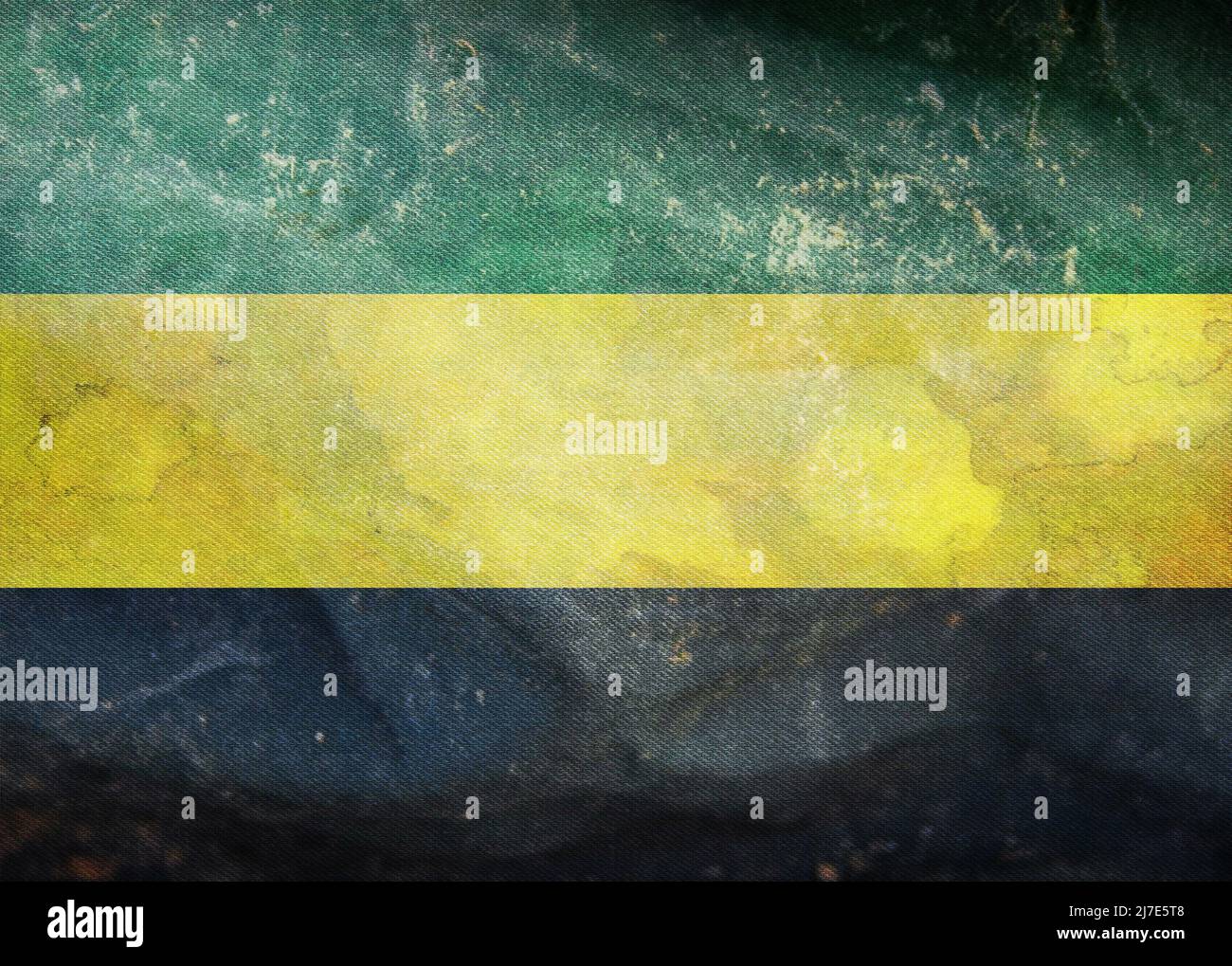 Top view of retro flag Sokolow Podlaski, Poland with grunge texture ...