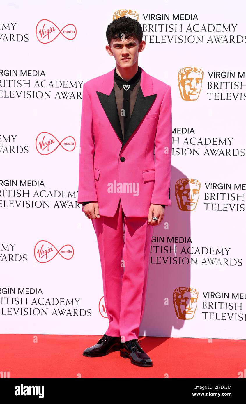 May 8th, 2022, London, UK. Joe Locke attending the Virgin Media British ...