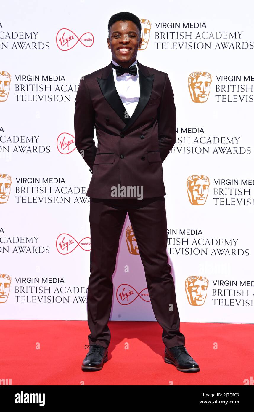 May 8th, 2022, London, UK. Rhys Stephenson attending the Virgin Media ...
