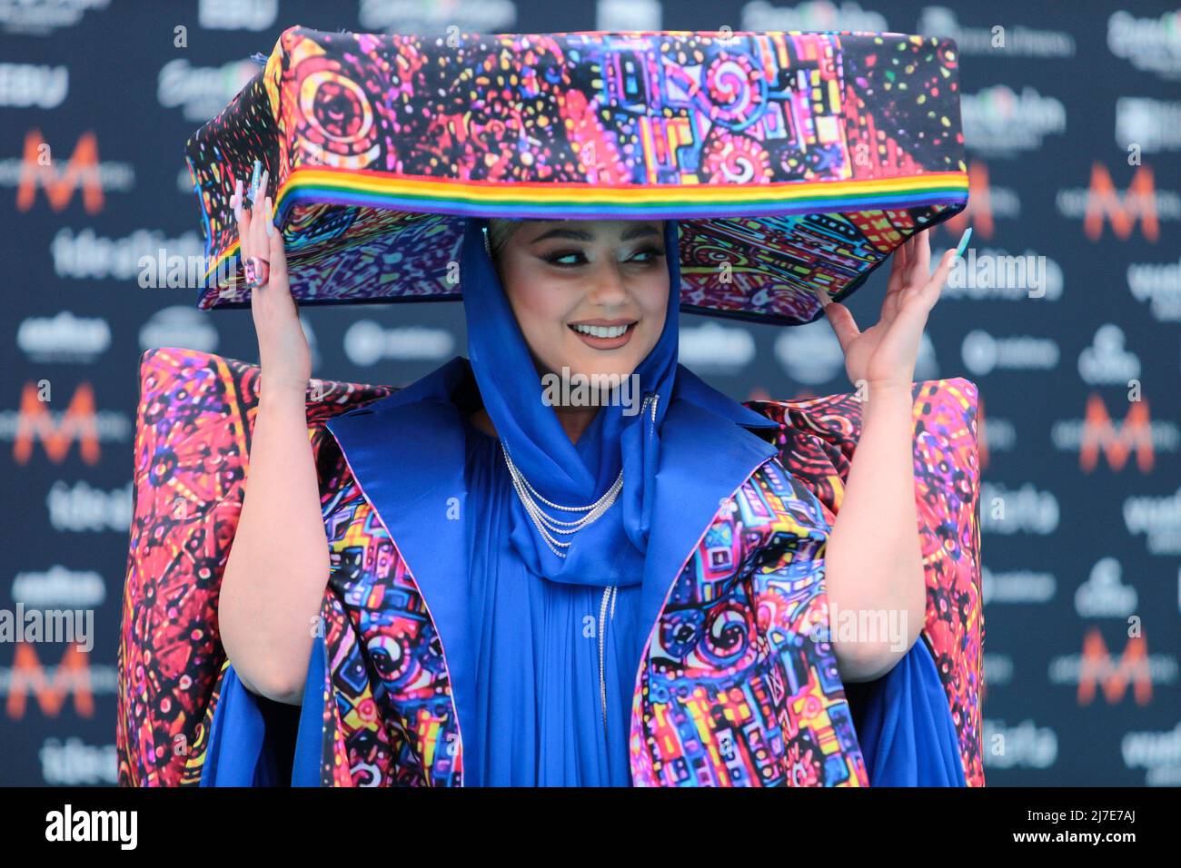Turin, Italy, 08/05/2022, Ronela Hajati (Sekret) Albania during the ...