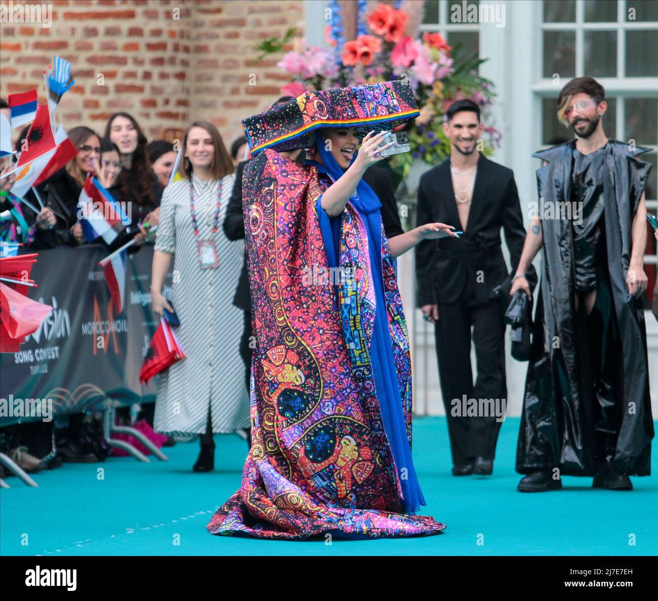 Turin, Italy, 08/05/2022, Ronela Hajati (Sekret) Albania during the ...