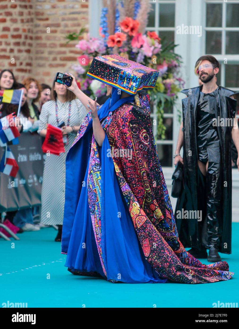 Turin, Italy, 08/05/2022, Ronela Hajati (Sekret) Albania during the ...