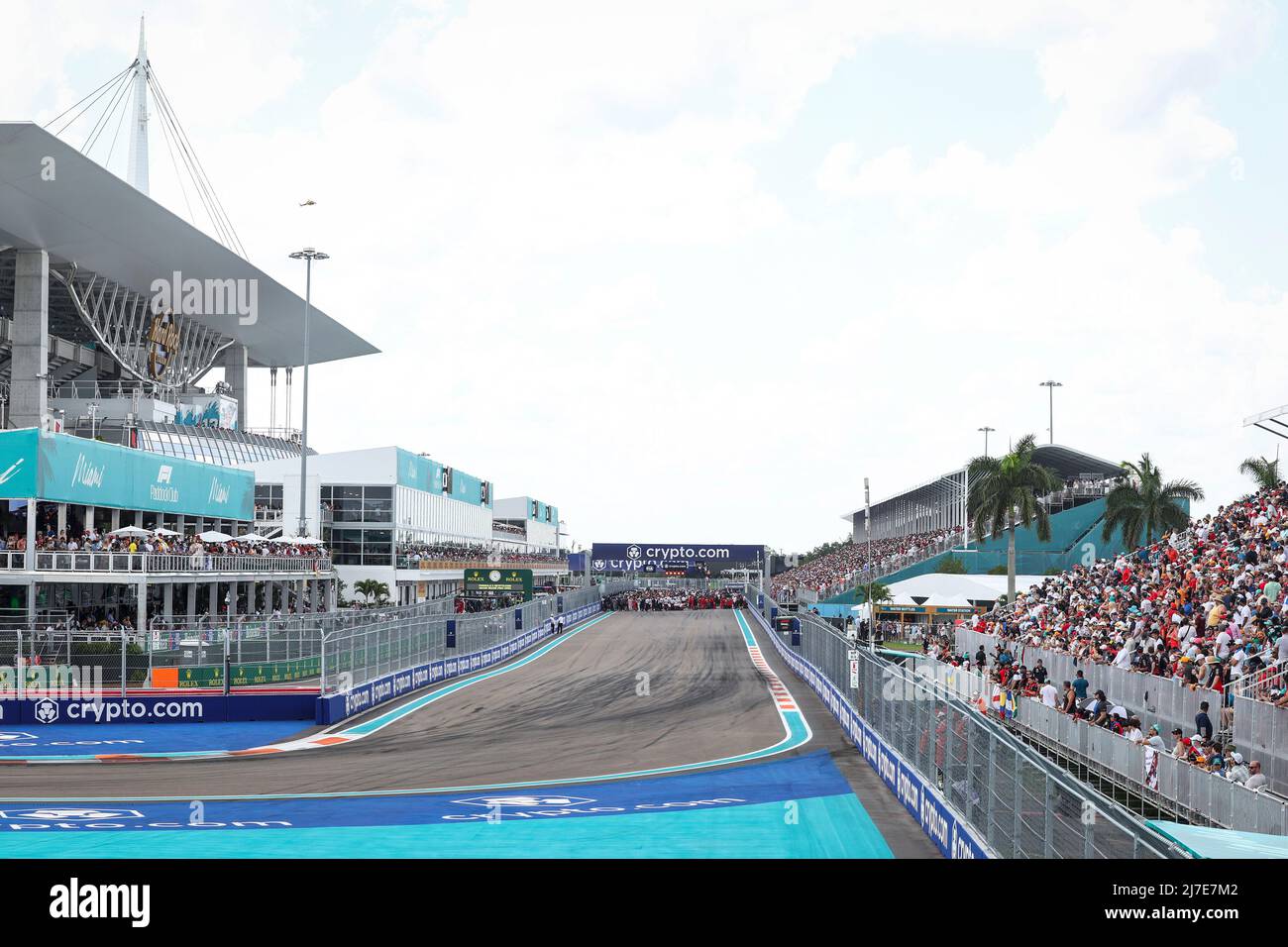 Miami, United States of America, 08/05/2022, Starting grid, F1 Grand ...
