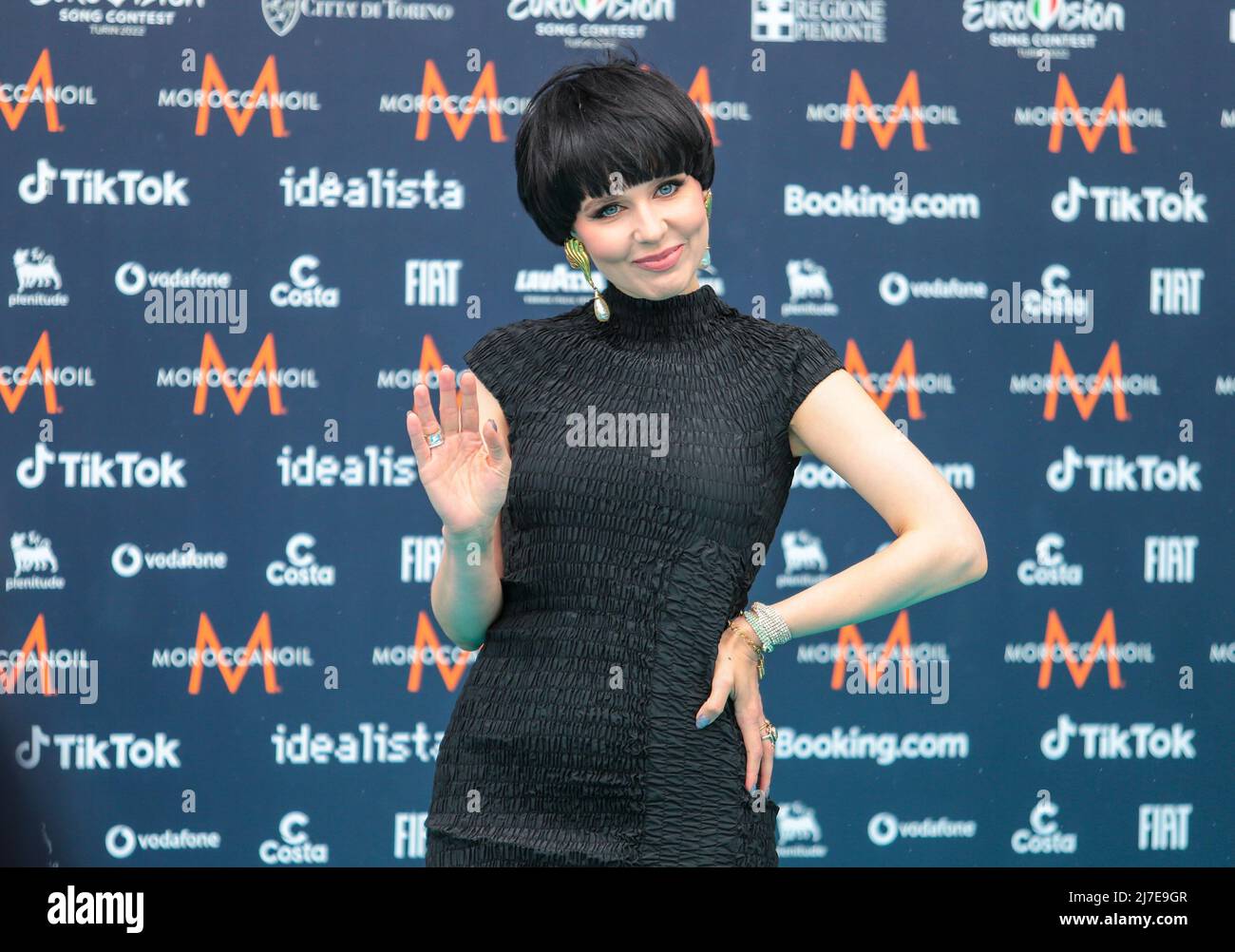 Monika Liu (Sentimental) Lithuania during the Turquoise carpet opening ...