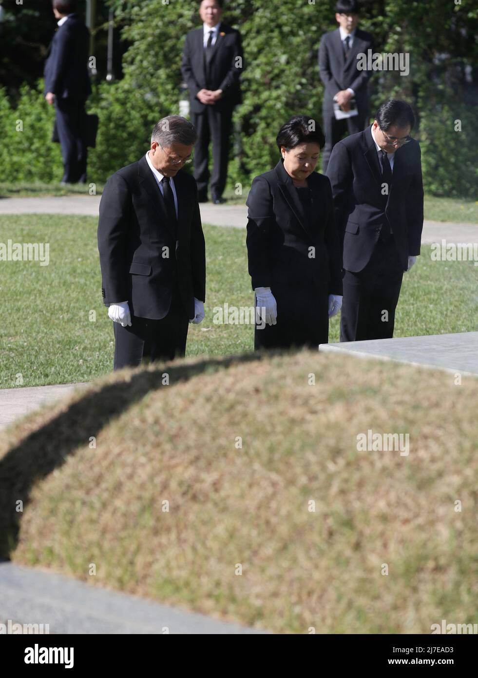 Hyochang Park in Seoul on May 9, 2022. Moon's 5-yr term set to end May ...