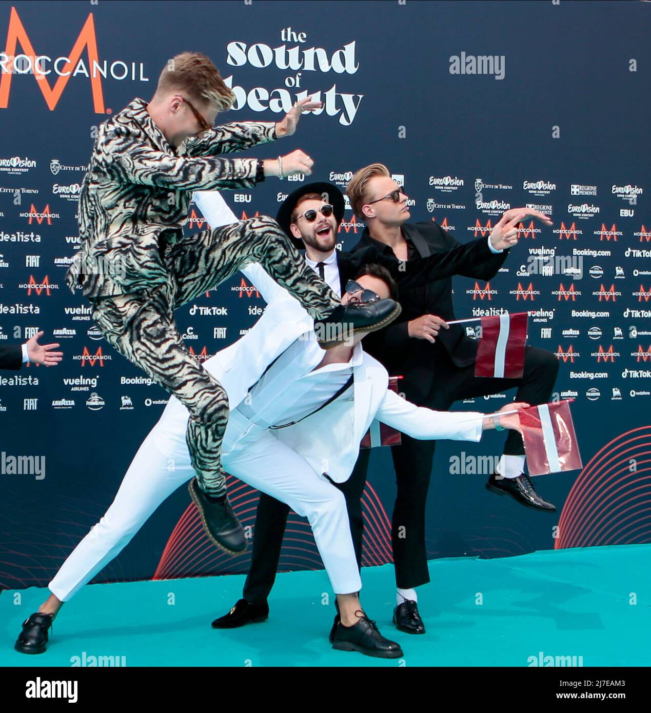 Citi Zeni (Eat your salad) Latvia during the Turquoise carpet opening ...