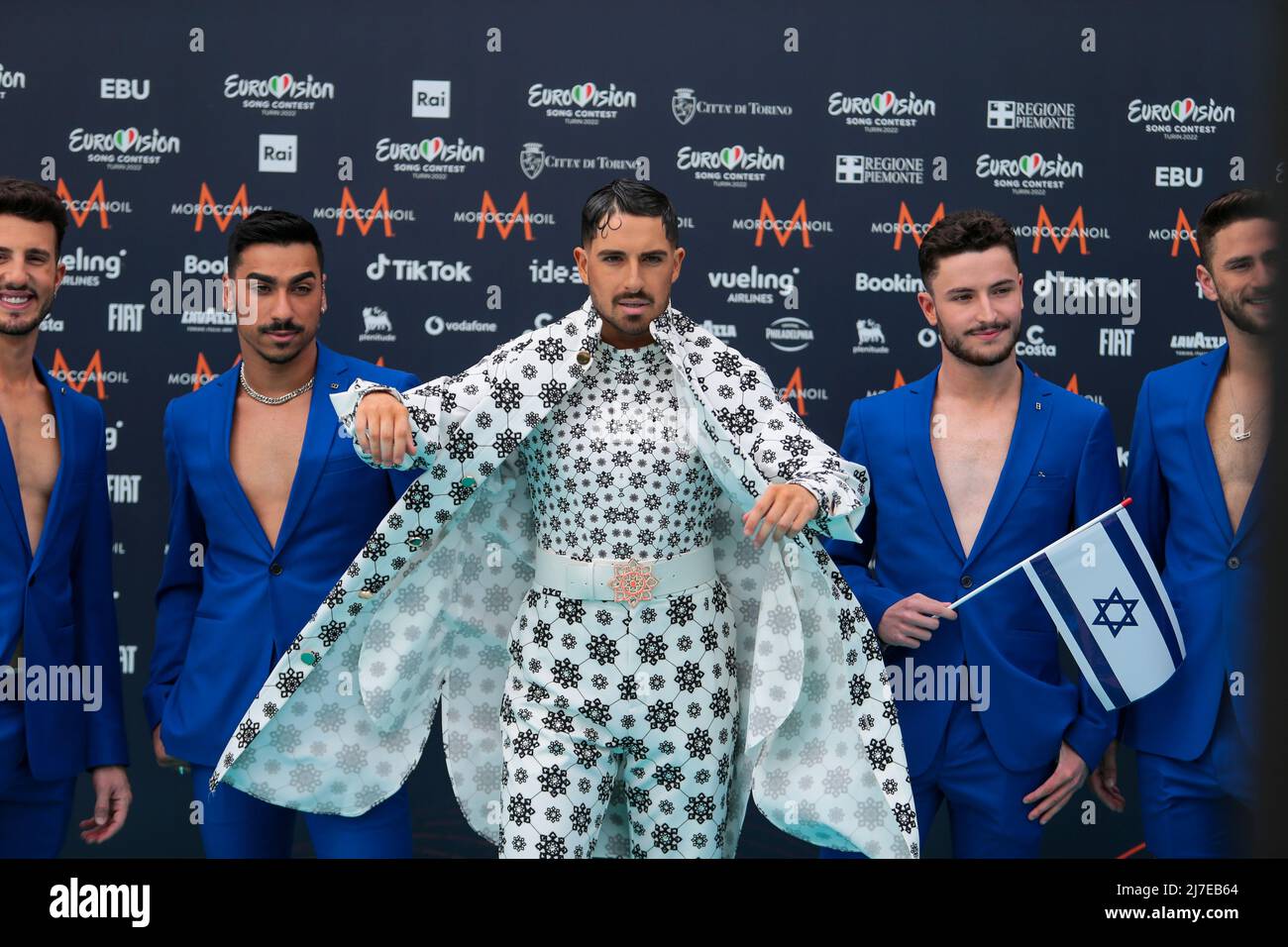 Michael ben David (I.M) Israel during the Turquoise carpet opening ceremony of the Eurovision ...