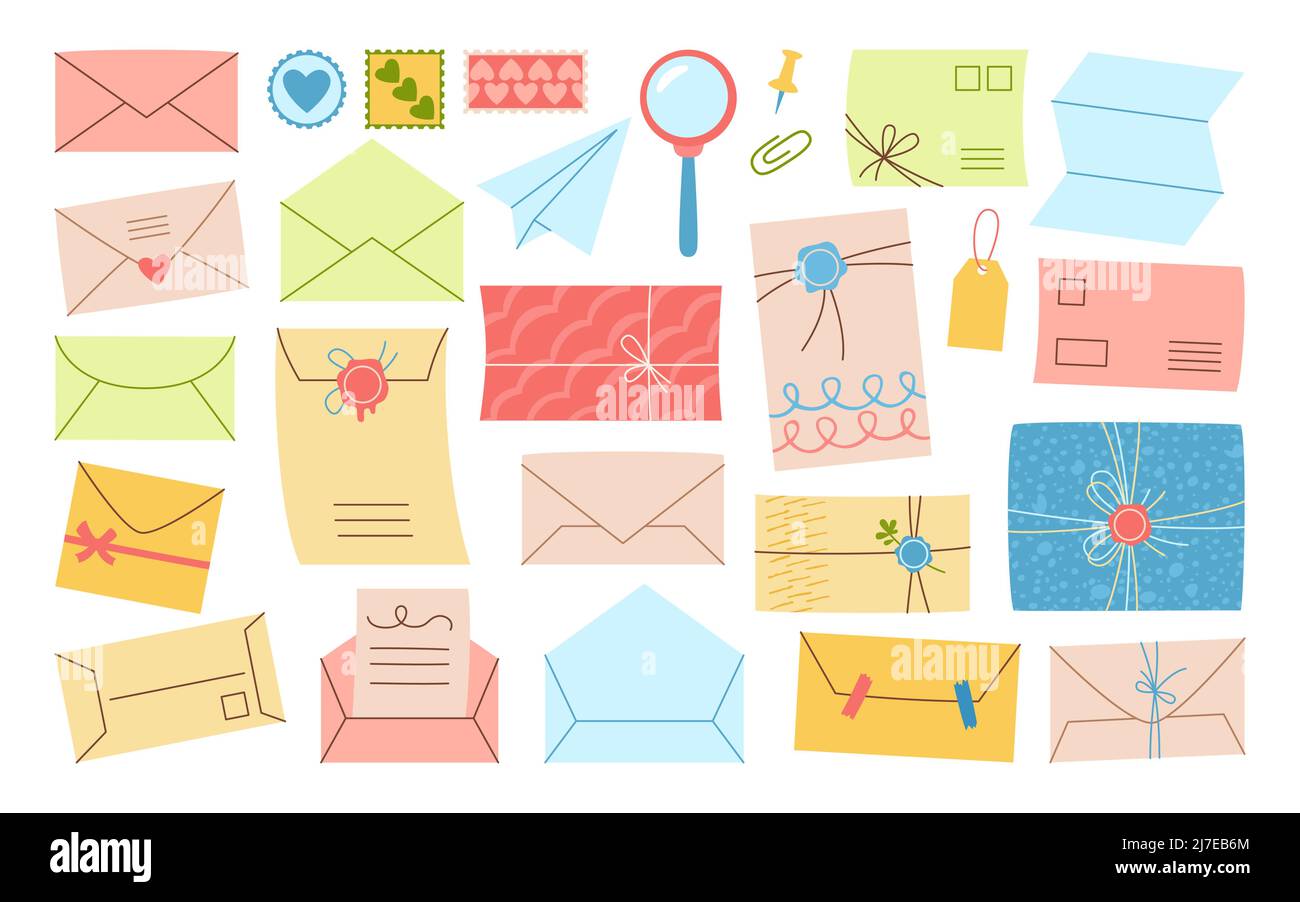 Vintage mail delivery Stock Vector Images - Alamy