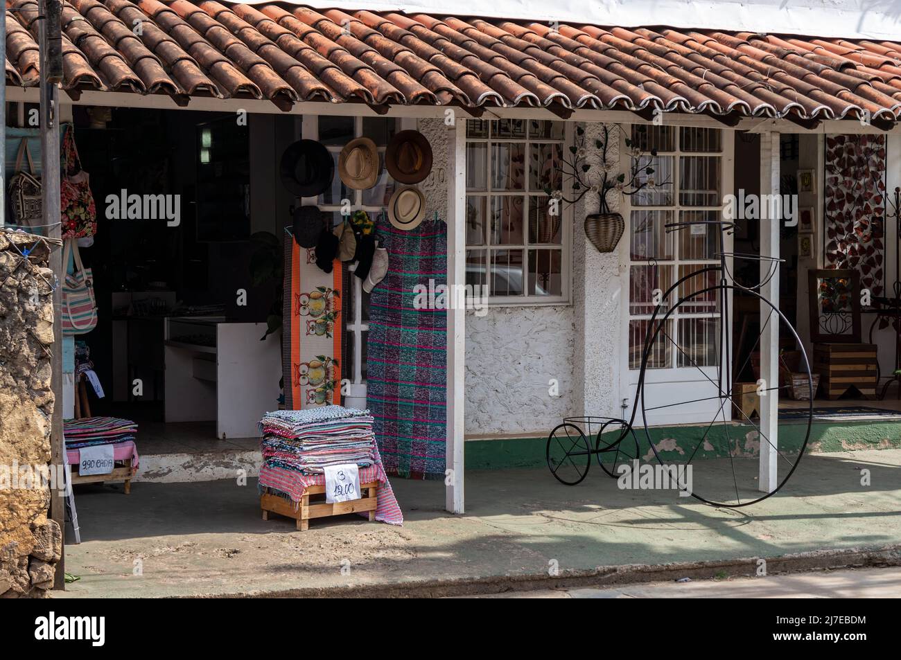 A local small business souvenir store with many handmade items for sale ...