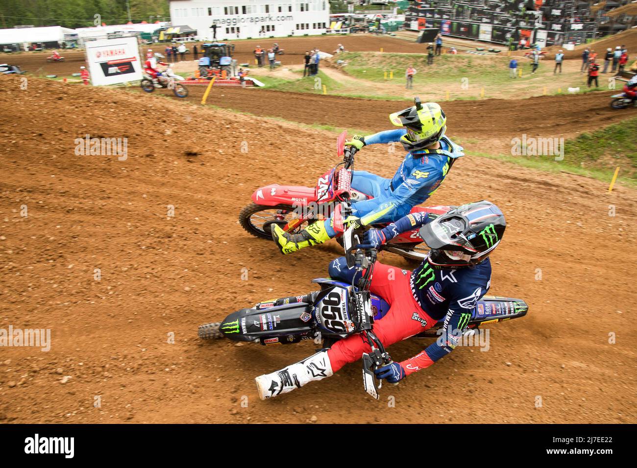 959 MAXIME RENAUX (Monster Energy Yamaha Factory MxGp Team) and 243 TIM ...