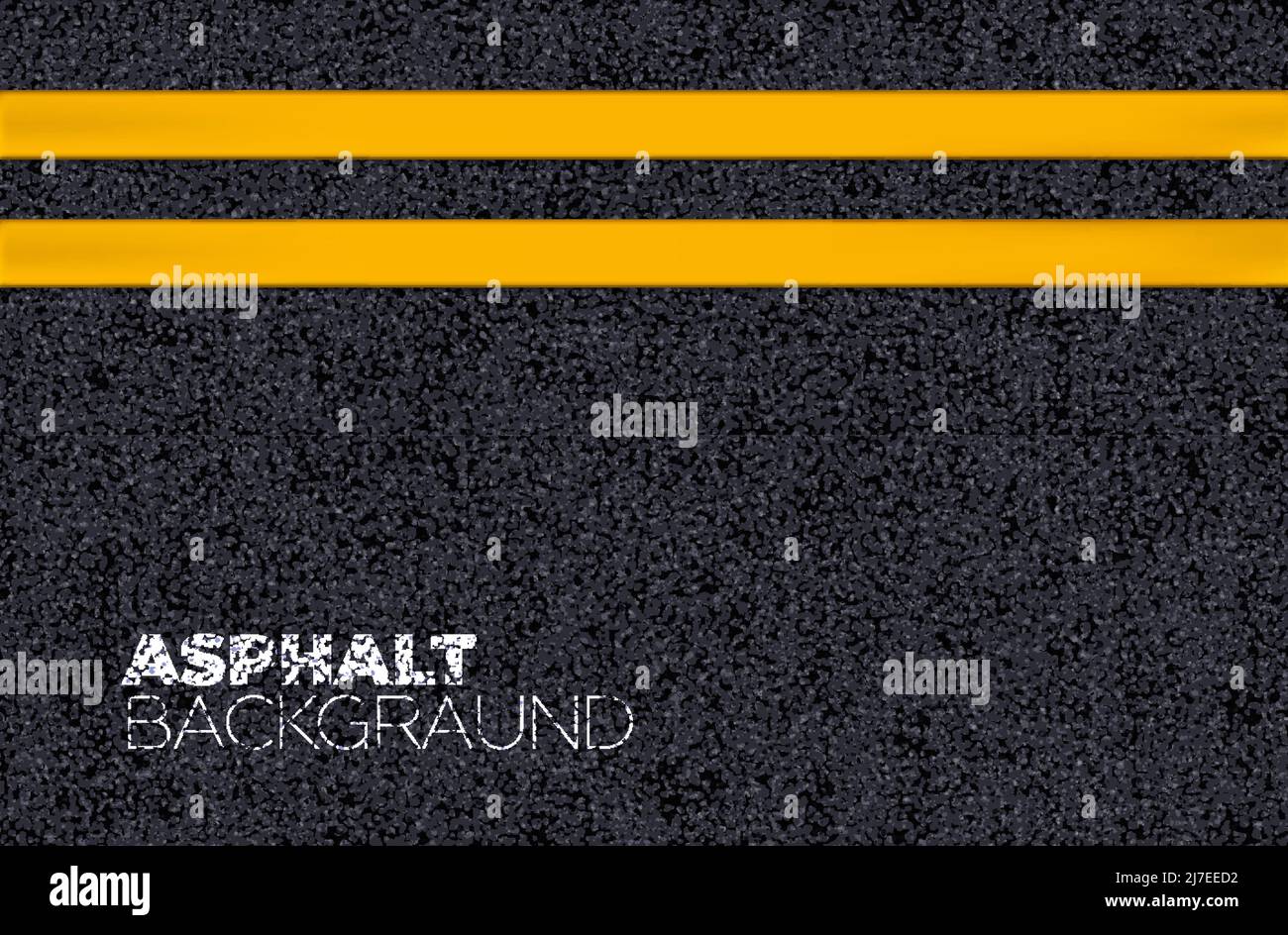 Asphalt road texture background of black tarmac surface with double ... Asphalt road texture background of black tarmac surface with double ...