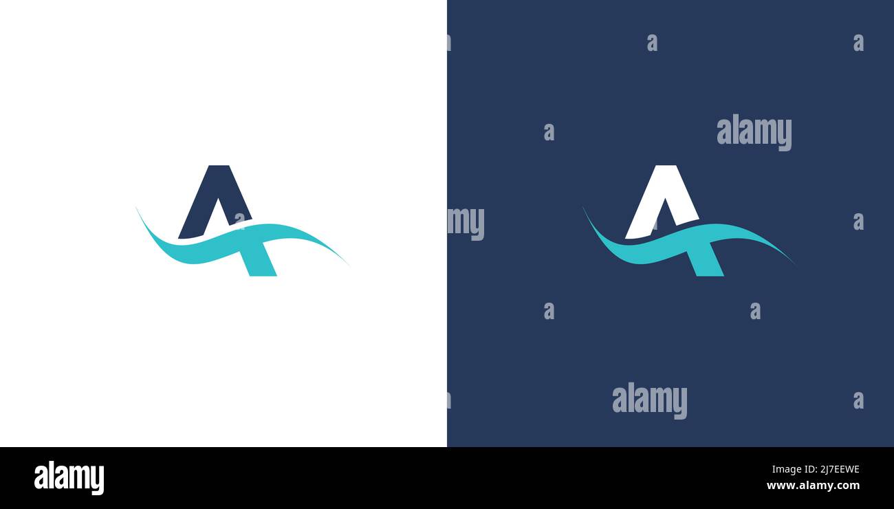 Modern and great letter A initials logo design Stock Vector Image & Art ...