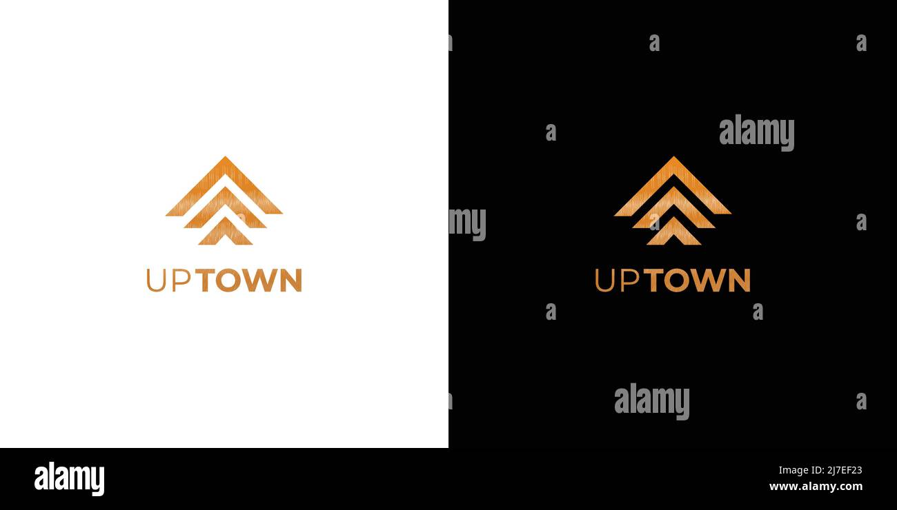 Modern and unique real estate logo design Stock Vector Image & Art - Alamy
