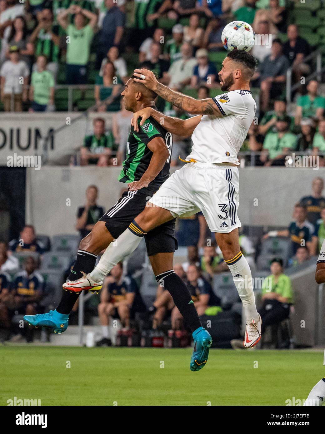 May 8, 2022. Derrick Williams #3 of the L.A. Galaxy in action vs Austin ...